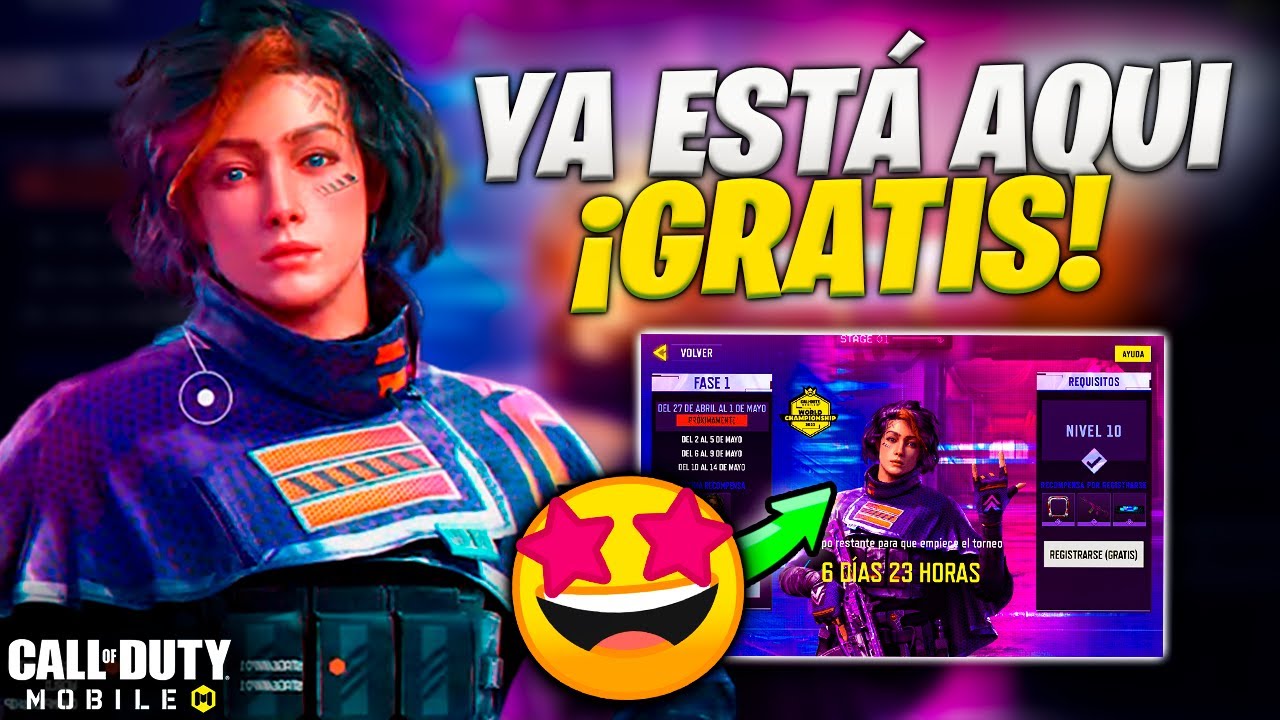 ENTRA YA!! RECOMPENSAS GRATUITAS y PEROSONAJE EPICA en COD MOBILE ...