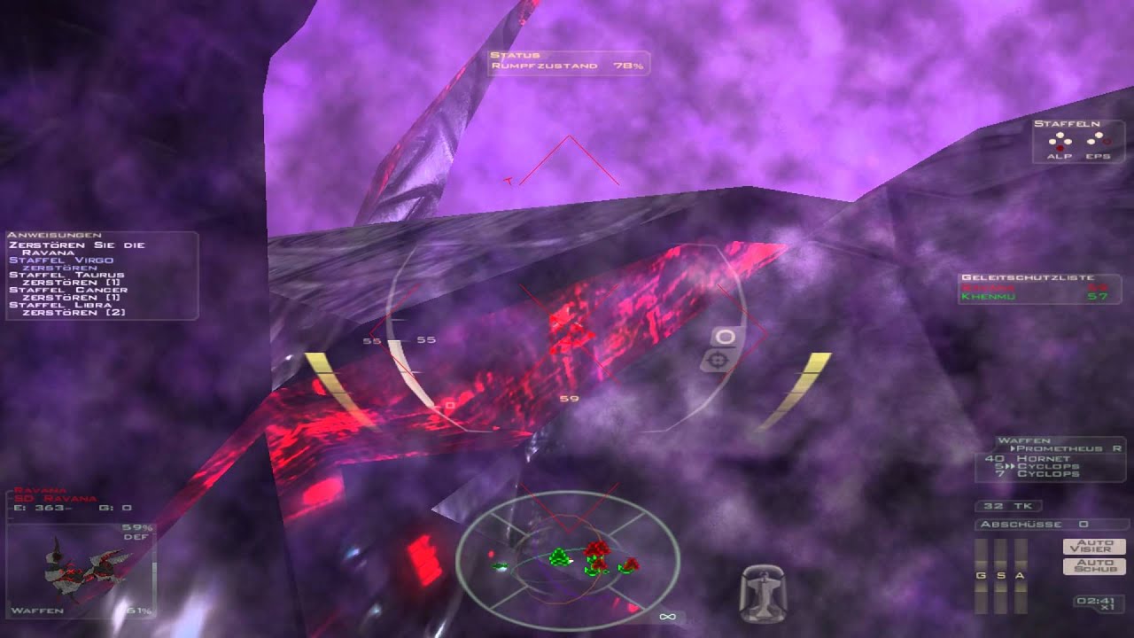 Let's Play Freespace II (German) - #09 - Der Untergang der Ravana - YouTube