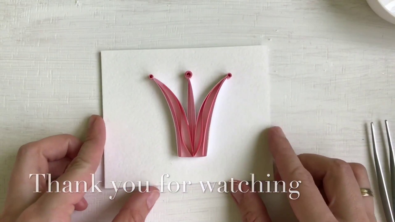 QllArt | How to make quilling design crown? - YouTube