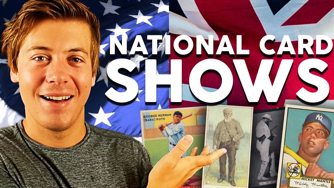 Comparing the NATIONAL CARD SHOWS in the UK Vs USA - YouTube