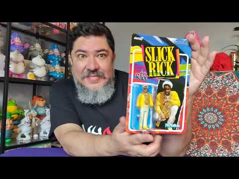 Slick Rick the Ruler by Super7/ReAction action figure toy review. Host ...