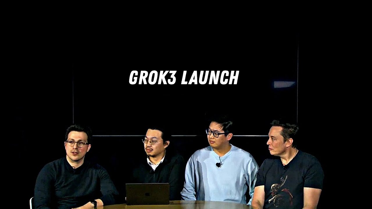 Grok3 Ai Model Launch - Elon Musk - YouTube