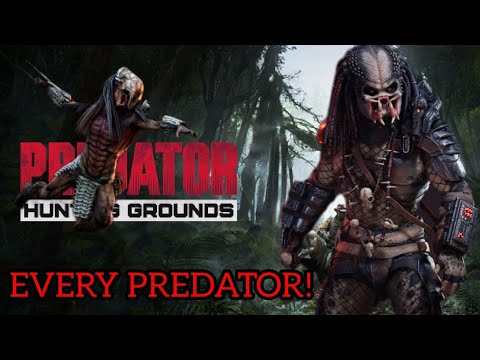 Predator: Hunting Grounds Every Predator! - YouTube