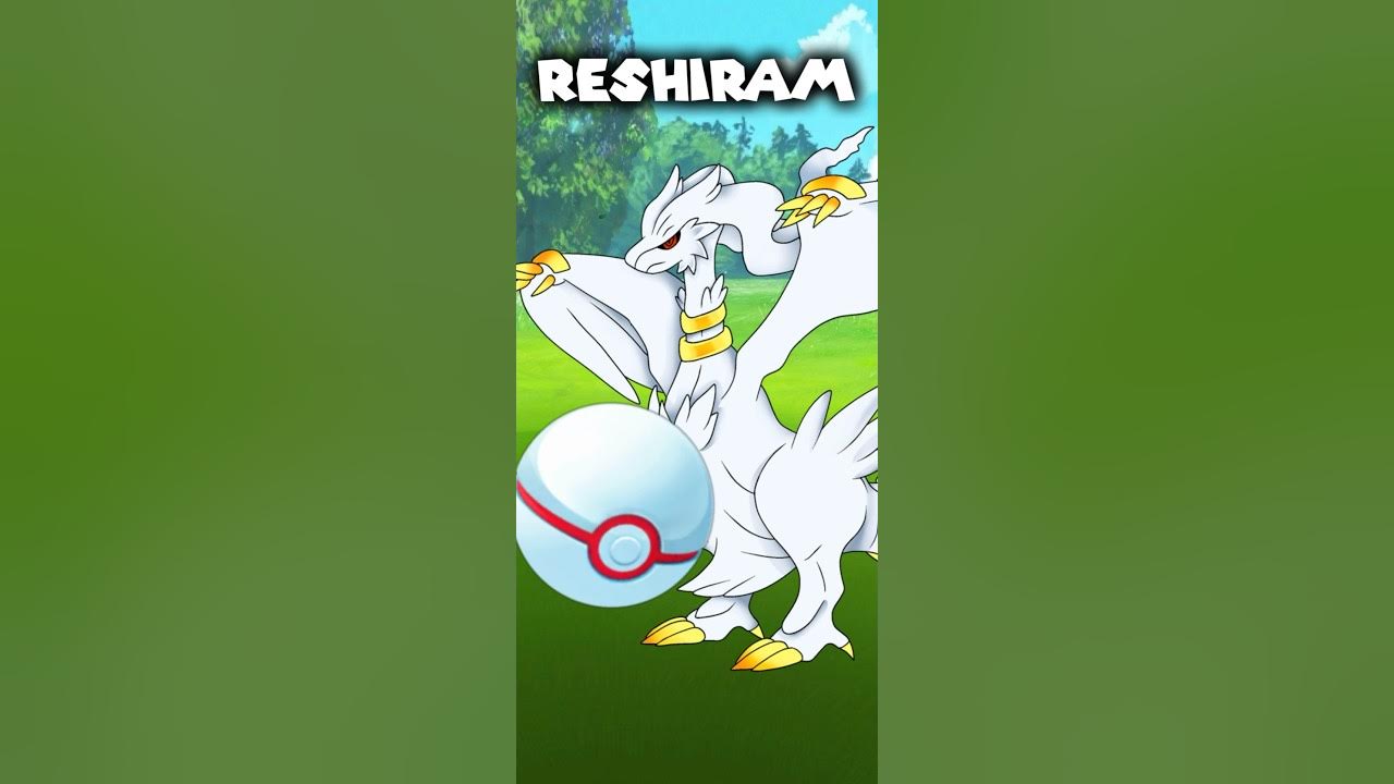 SHINY RESHIRAM CAUGHT at Unova Tour 2025 #pokemongo #pokemon #raids #shiny #shorts - YouTube