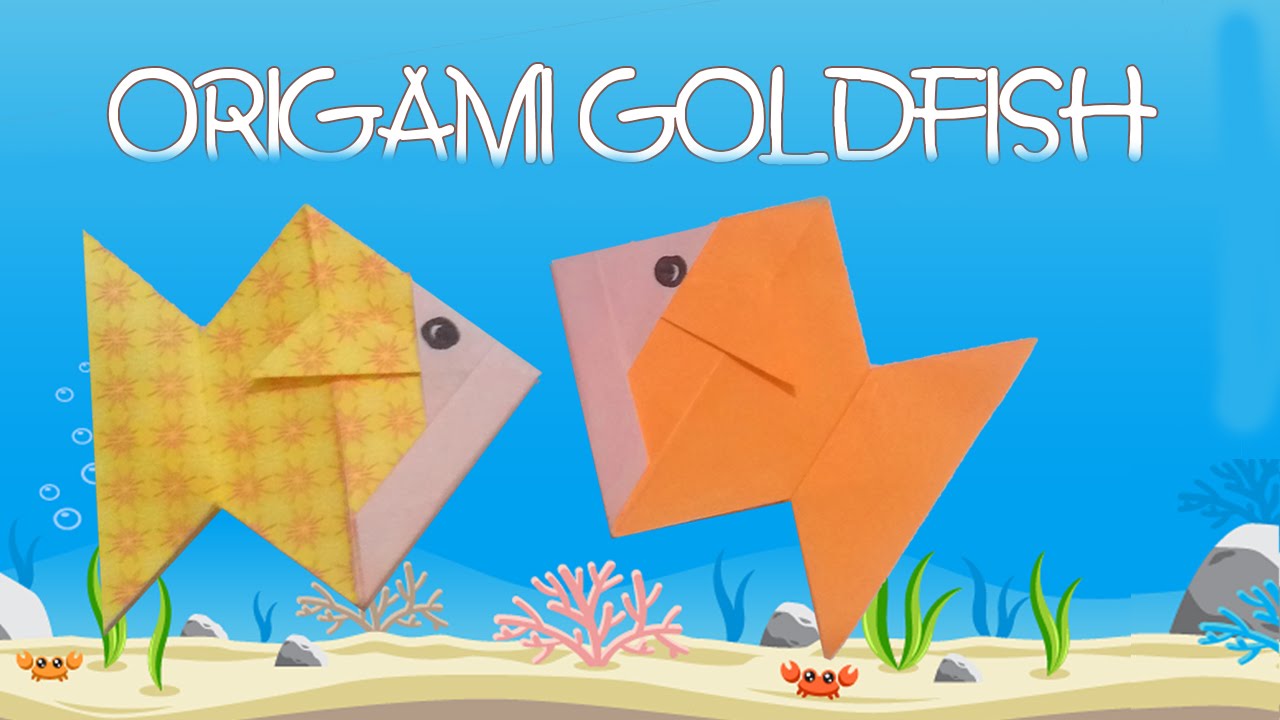 Origami Goldfish - Origami Easy - YouTube