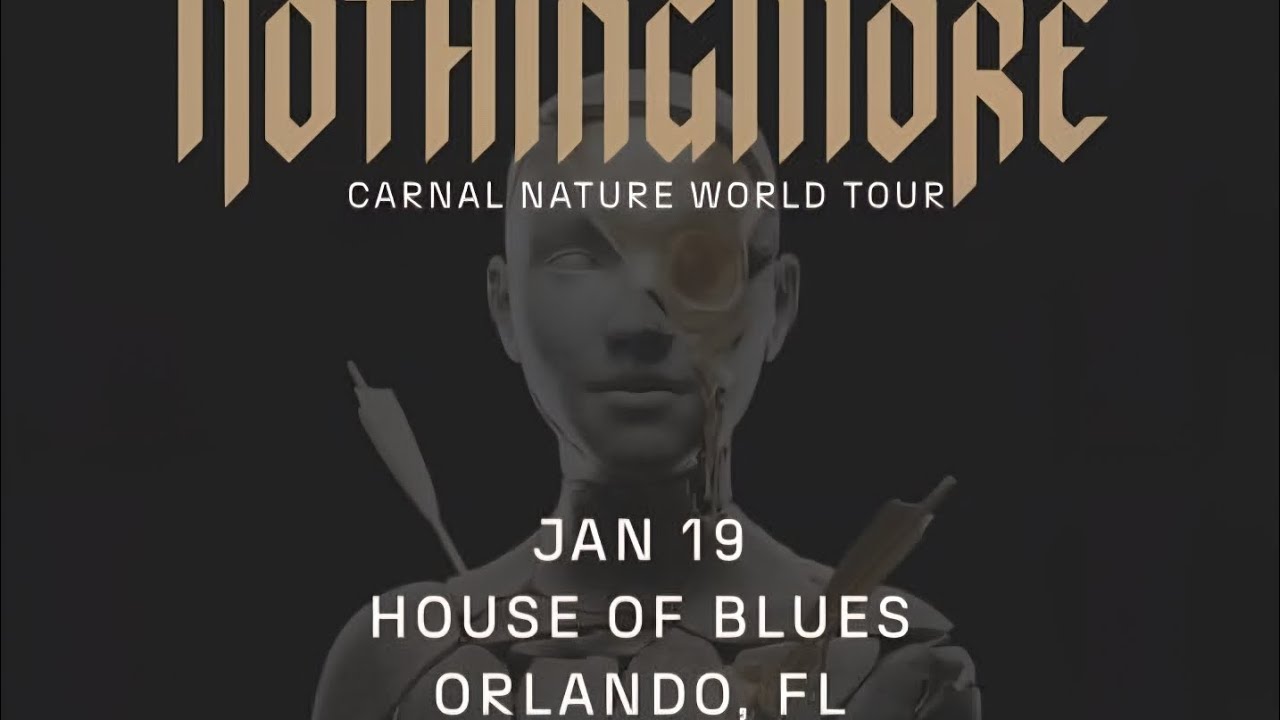 Nothing More - Carnal Nature World Tour live at The House of Blues ...