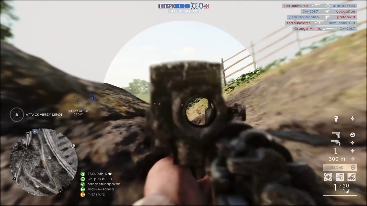 Battlefield™ 1 sniping spotting scope glint - YouTube