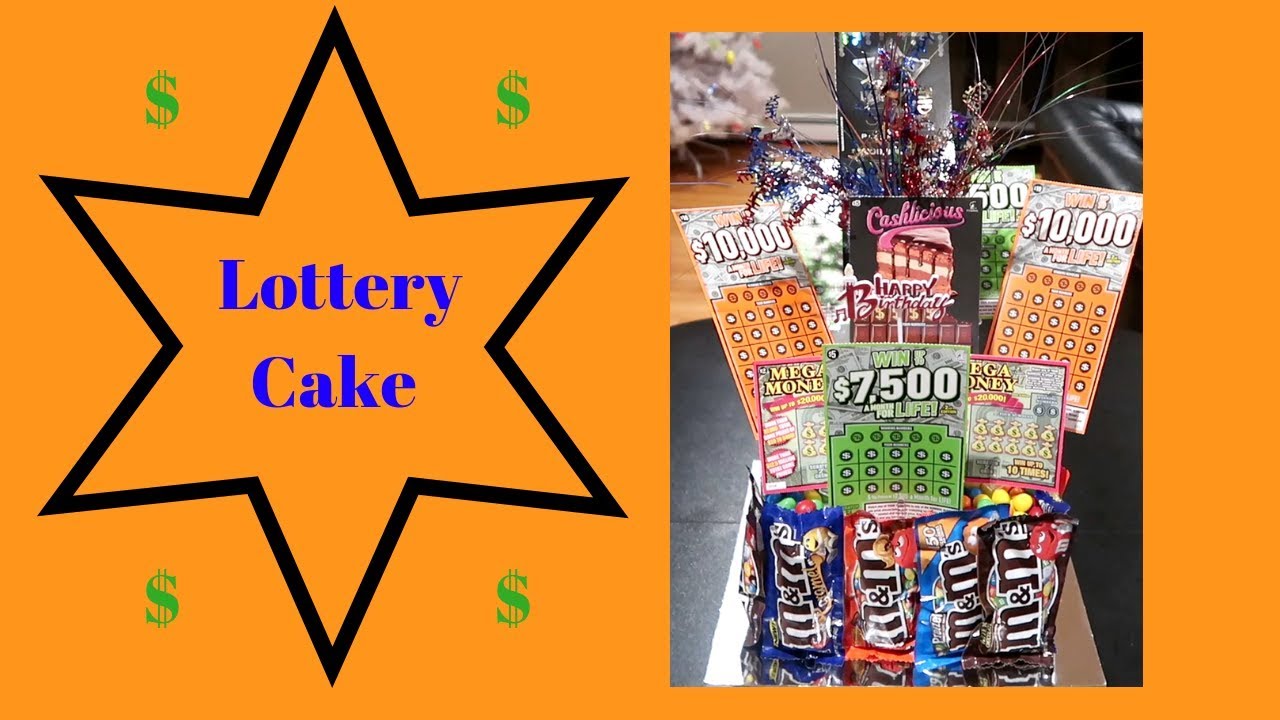 DIY Lottery Cake - YouTube