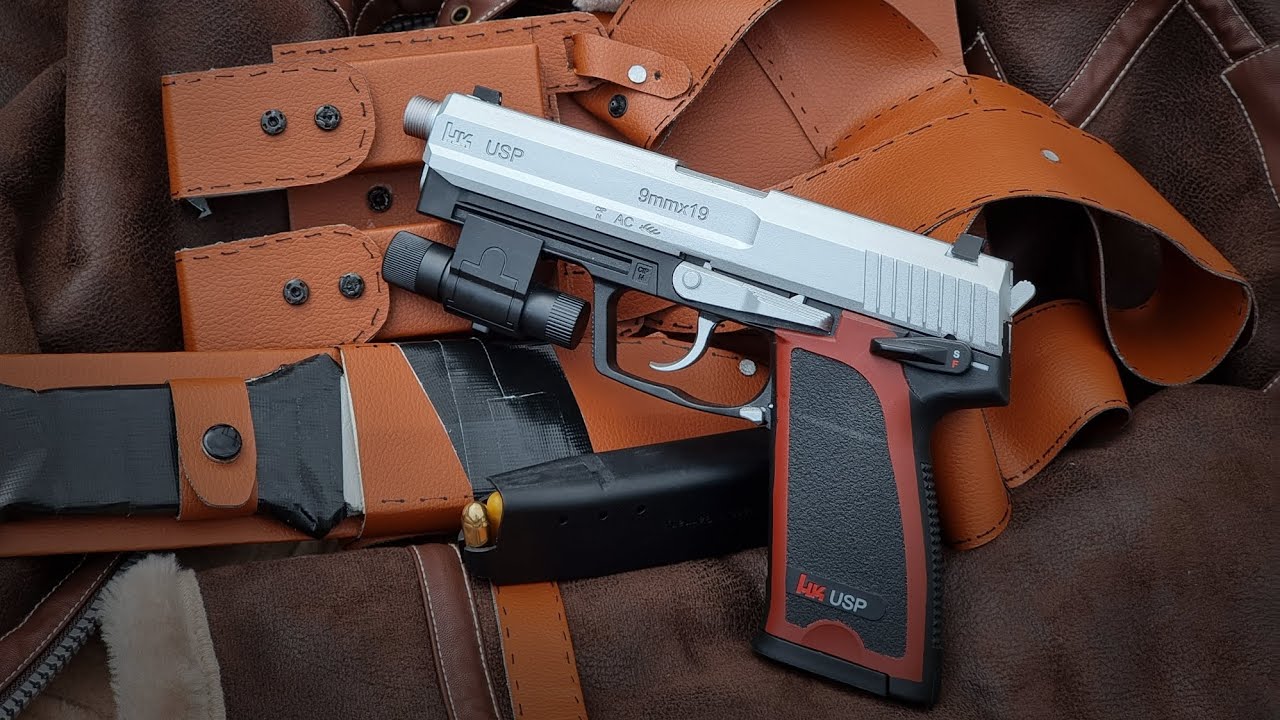 Silver Ghost Handgun (RE4) - YouTube