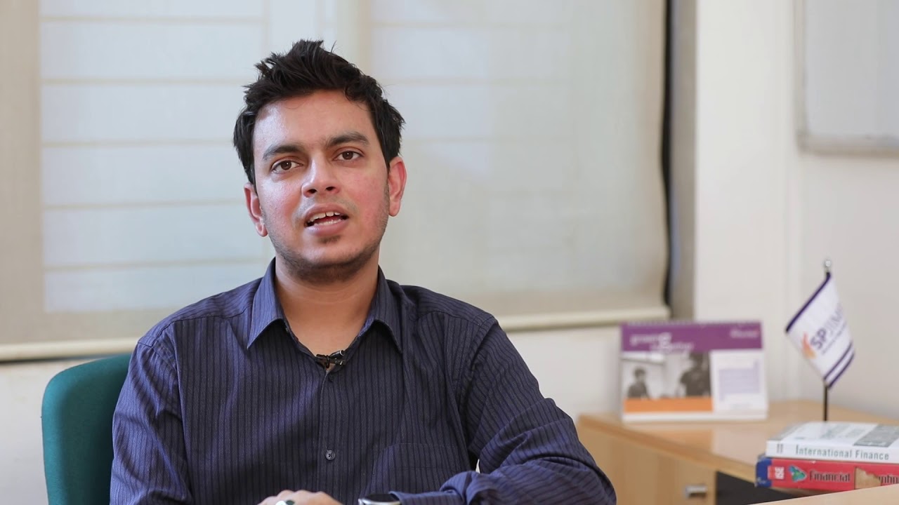 SPJIMR's PGEMP participant Anuj Goel shares his experience. - YouTube