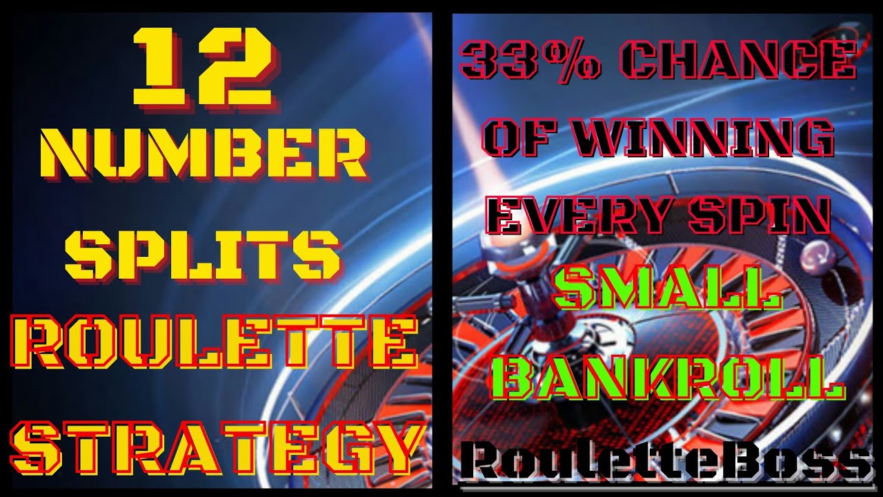 12 Number splits roulette strategy | Roulette Boss - YouTube