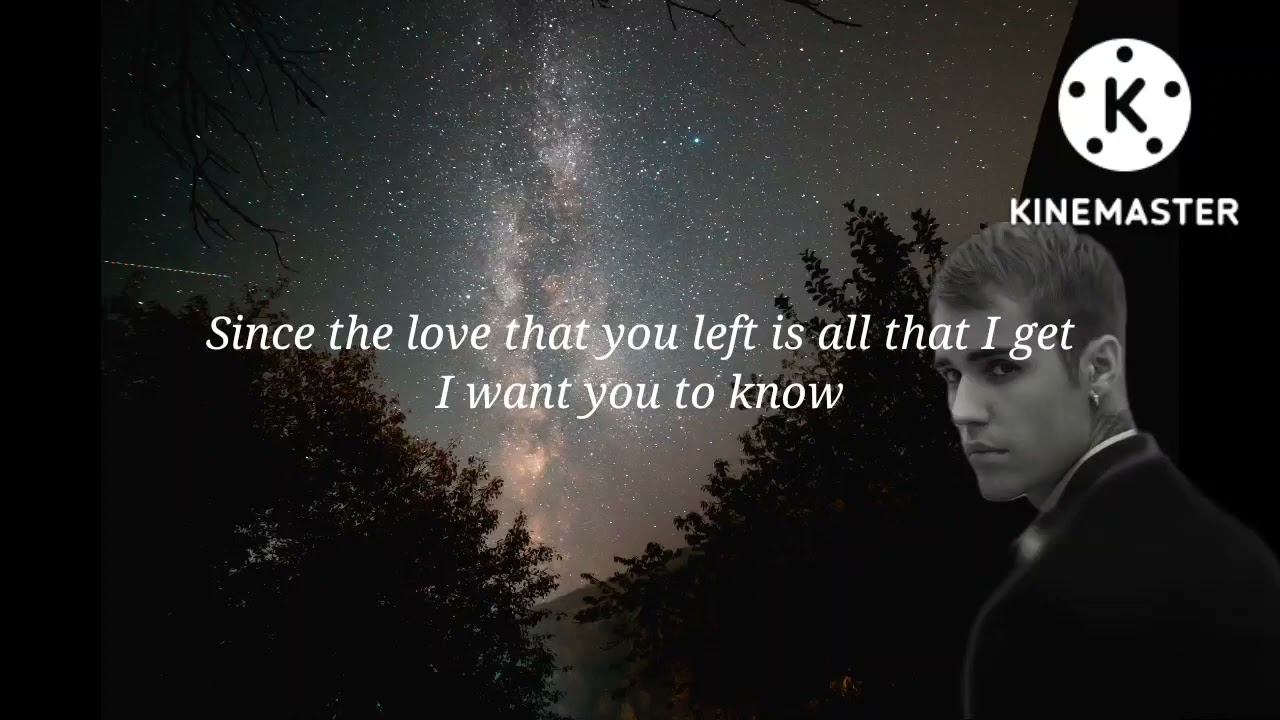 (Lirik Lagu) Justin Bieber - Ghost - YouTube