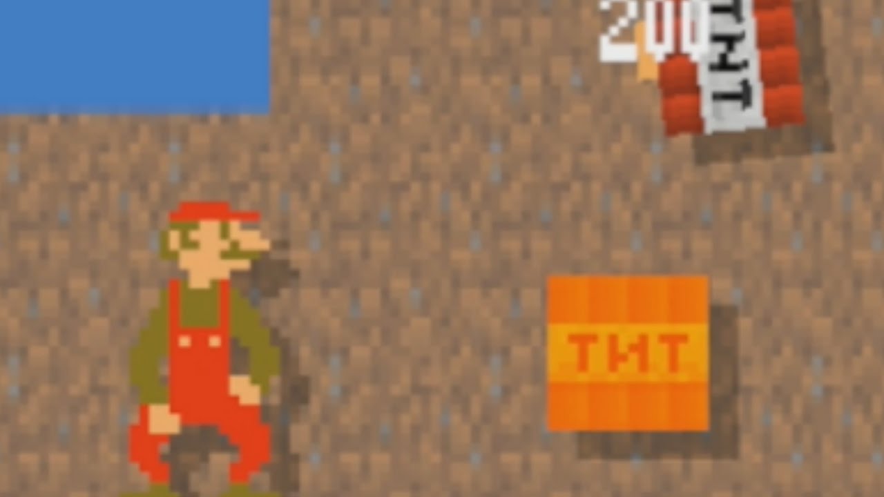 Minecraft in Super Mario Maker - YouTube