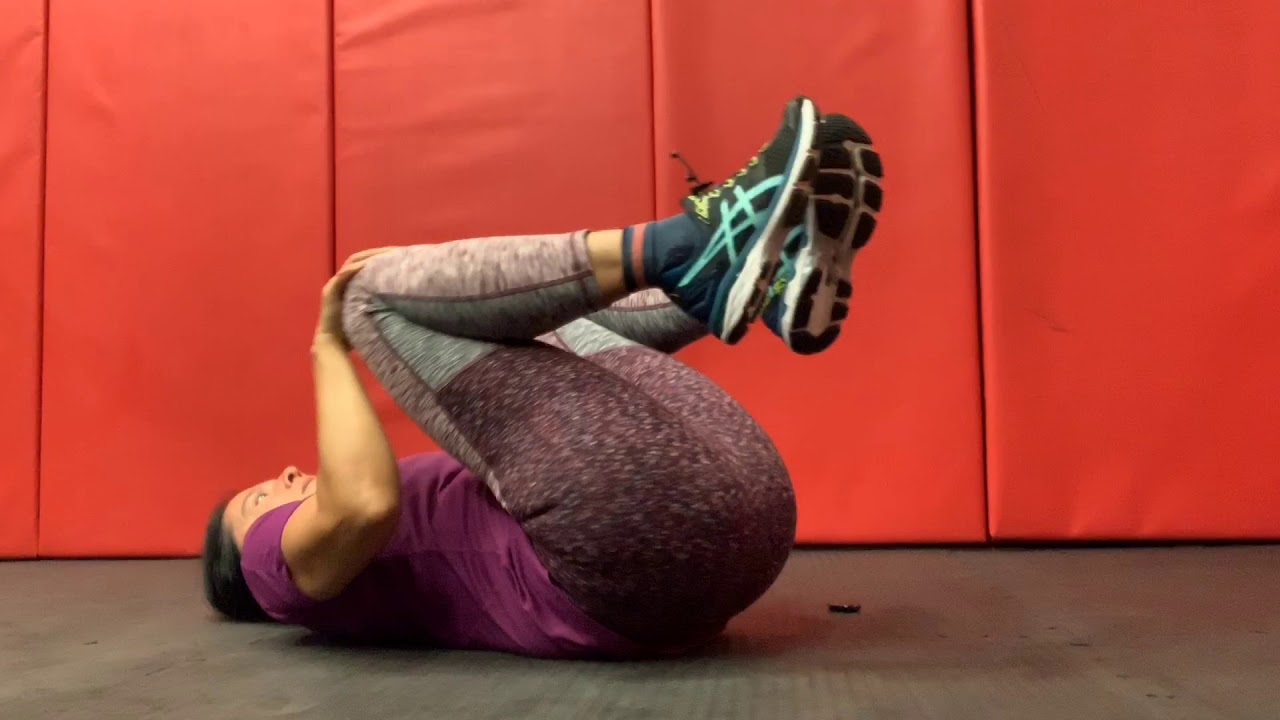 Lying Hip Rotations - YouTube