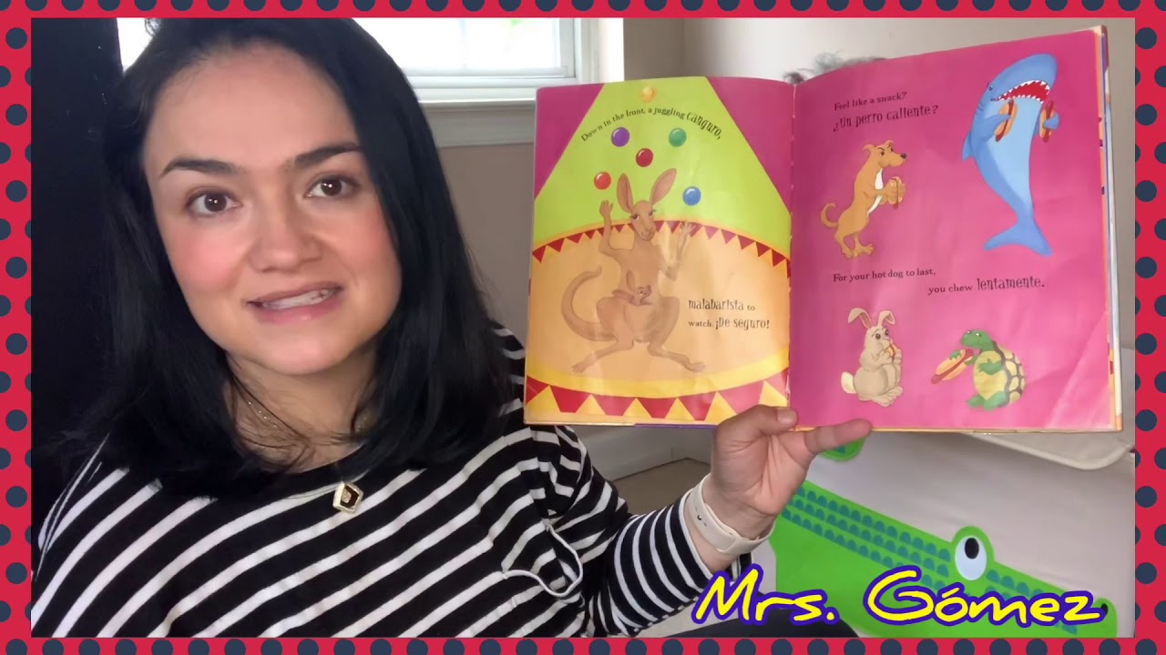 Story Time! Book: Say Hola to Spanish at the Circus by Susan Middleton ...
