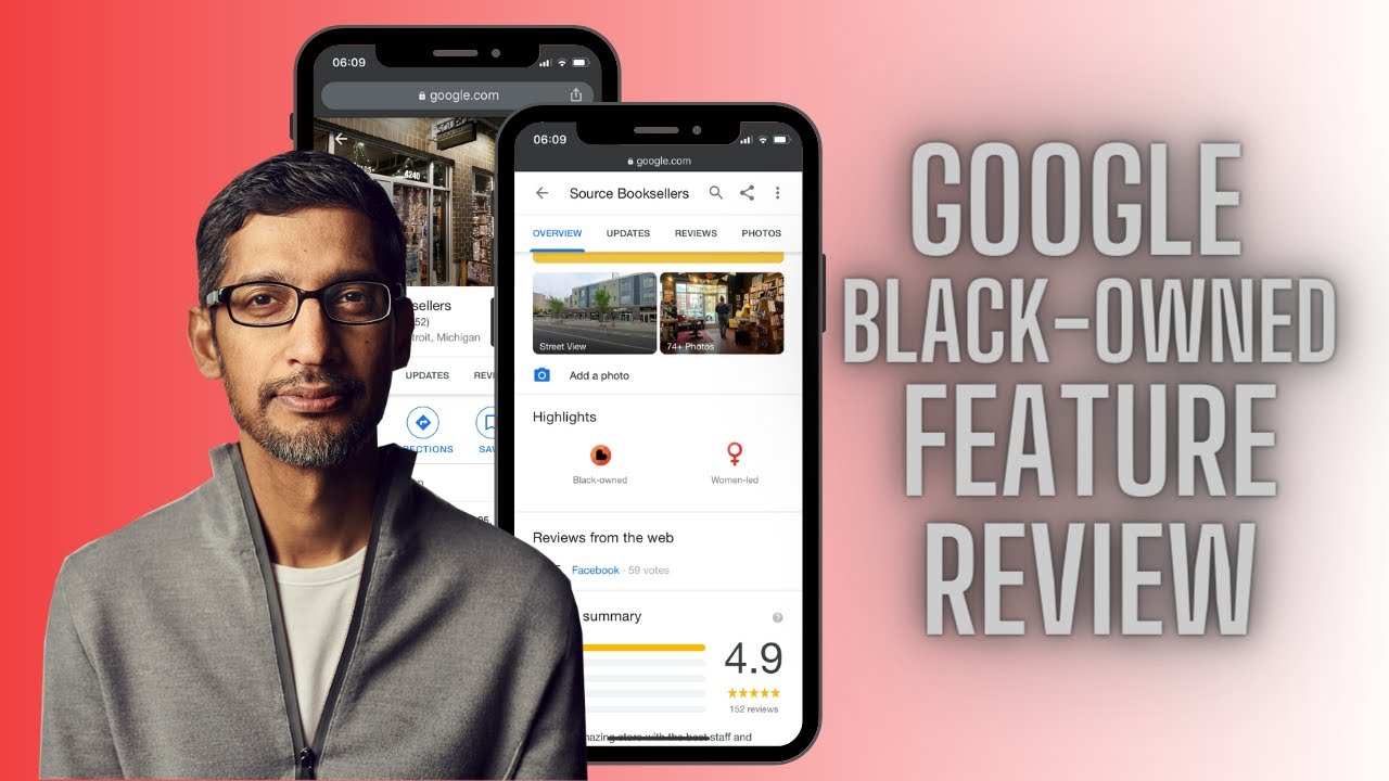Google Black-Owned Feature Review - YouTube