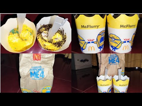 Review McDonald's Banana Mcflurry With Sprinkle Crumbs & Oreo. Edisi ...