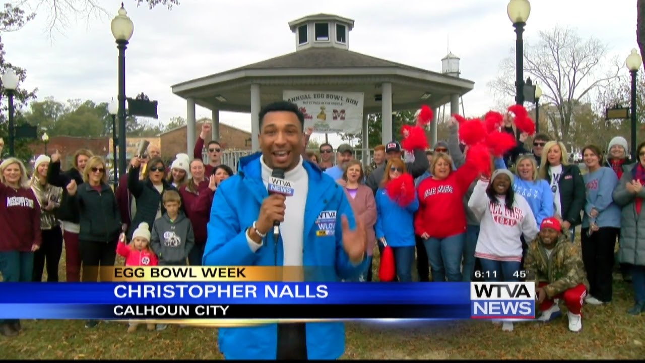 Annual Egg Bowl run kicks off the state's biggest rivalry - YouTube