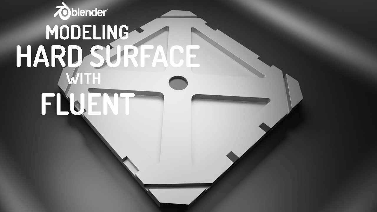Modeling Hard Surface In Blender wih Fluent | Studio 3D - YouTube