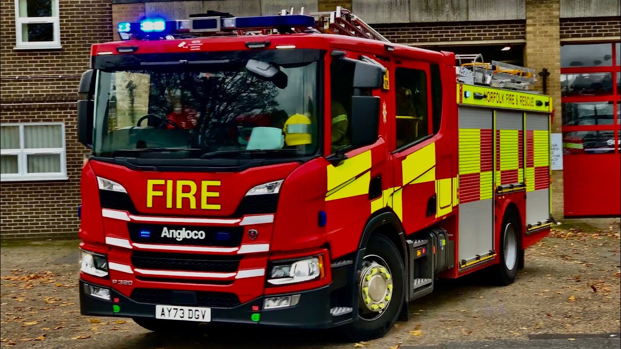 **Diss mobile inc** DISP1 (Diss PAPA1) rescue pump (RP) mobilising from ...