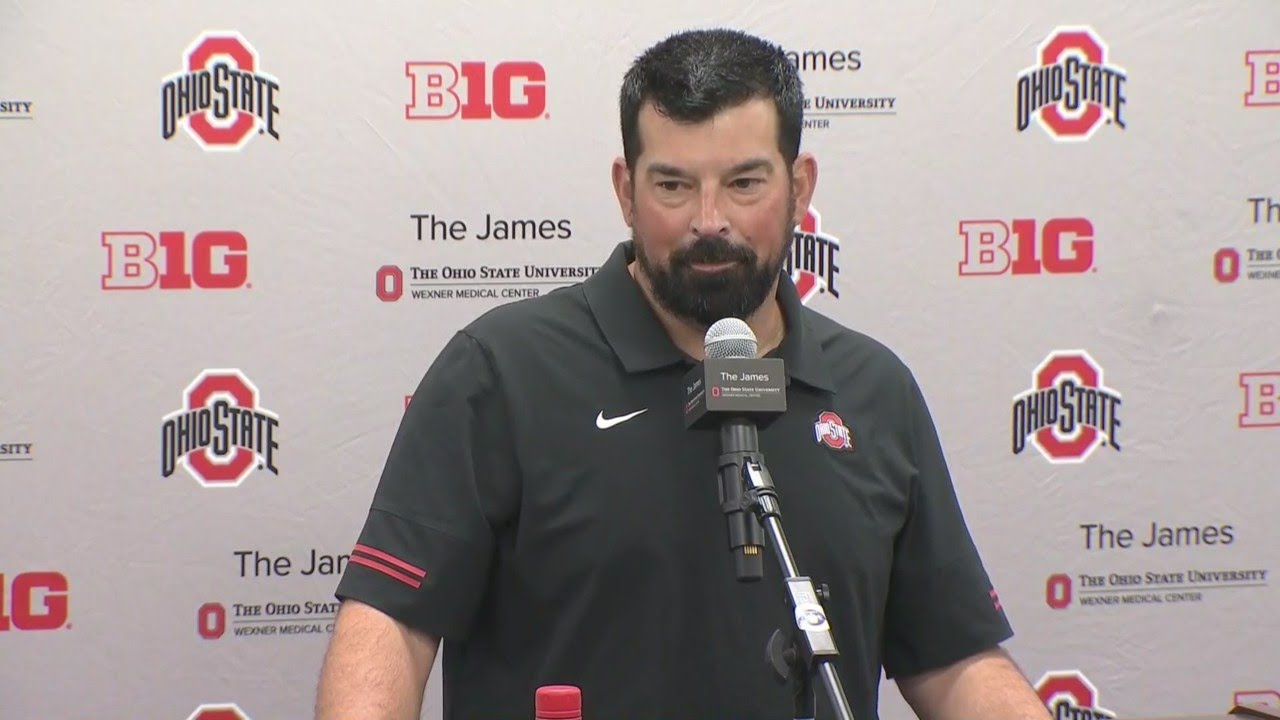 'I can't coach with a beard': Ohio State's Ryan Day says he'll shave ...