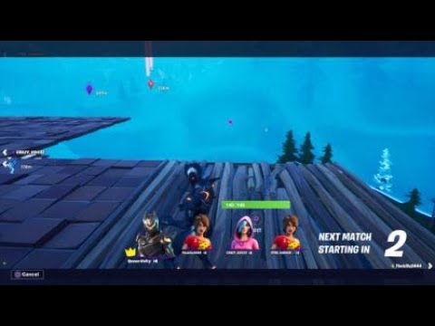 Fortnite The waiting game (Squads) - YouTube