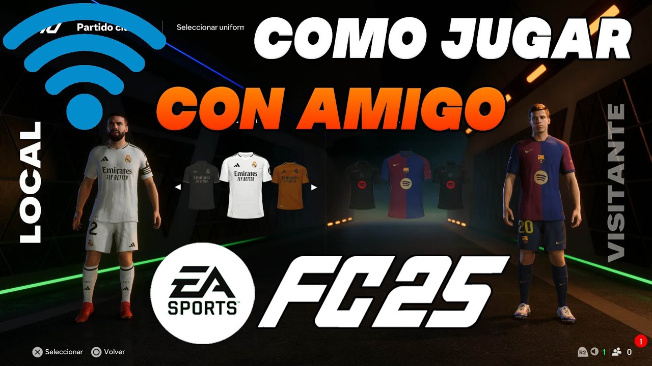 FIFA 25 - Como Jugar Online Con Amigos PS5 - PS4 - XBOX y PC - YouTube