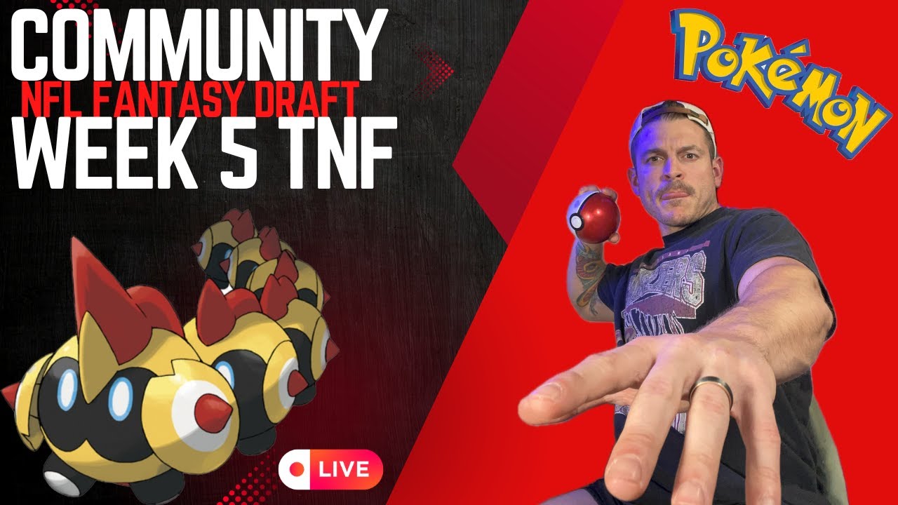 Pokemon Community Fantasy Football League Thursday Night Football Watch ...