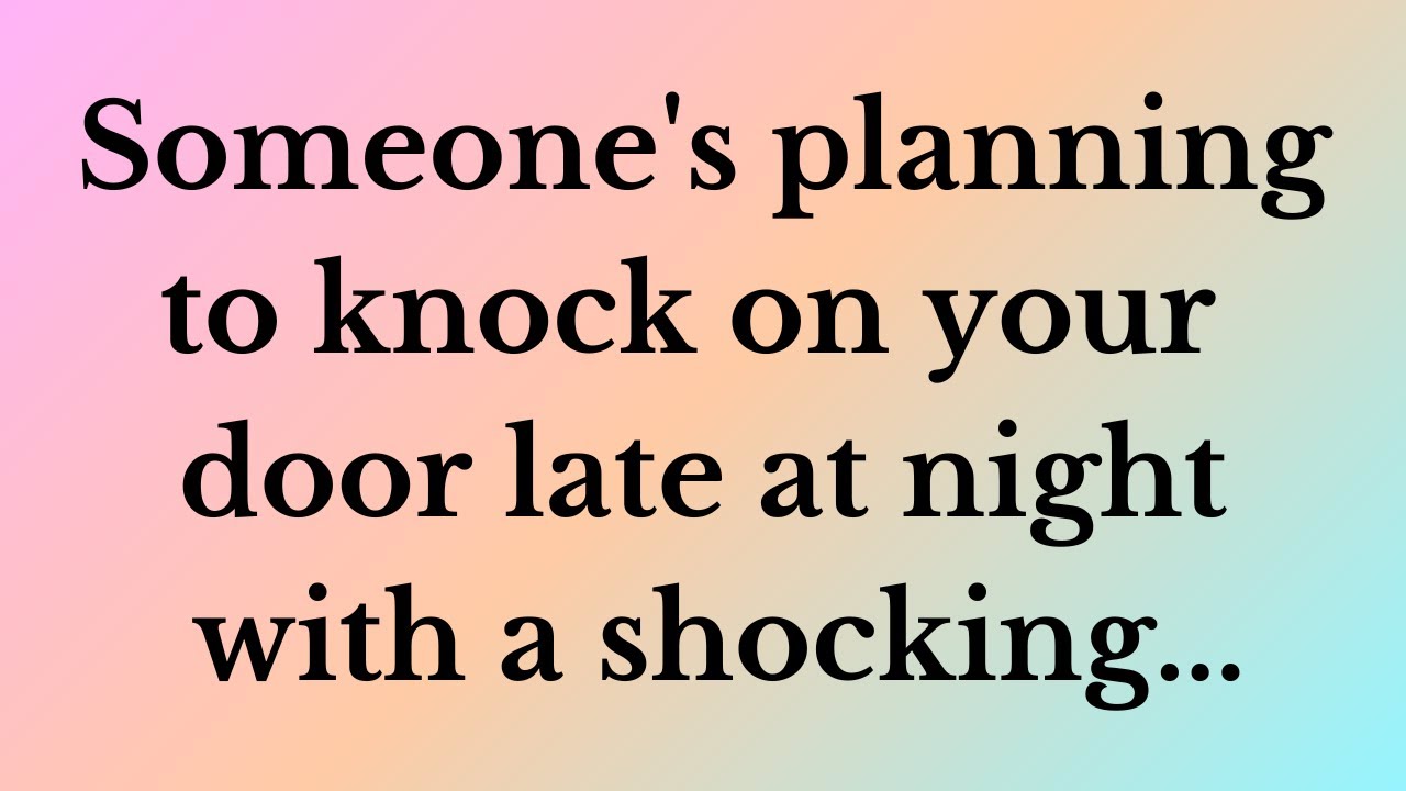 Someone's planning to knock on your door late at night with a shocking ...