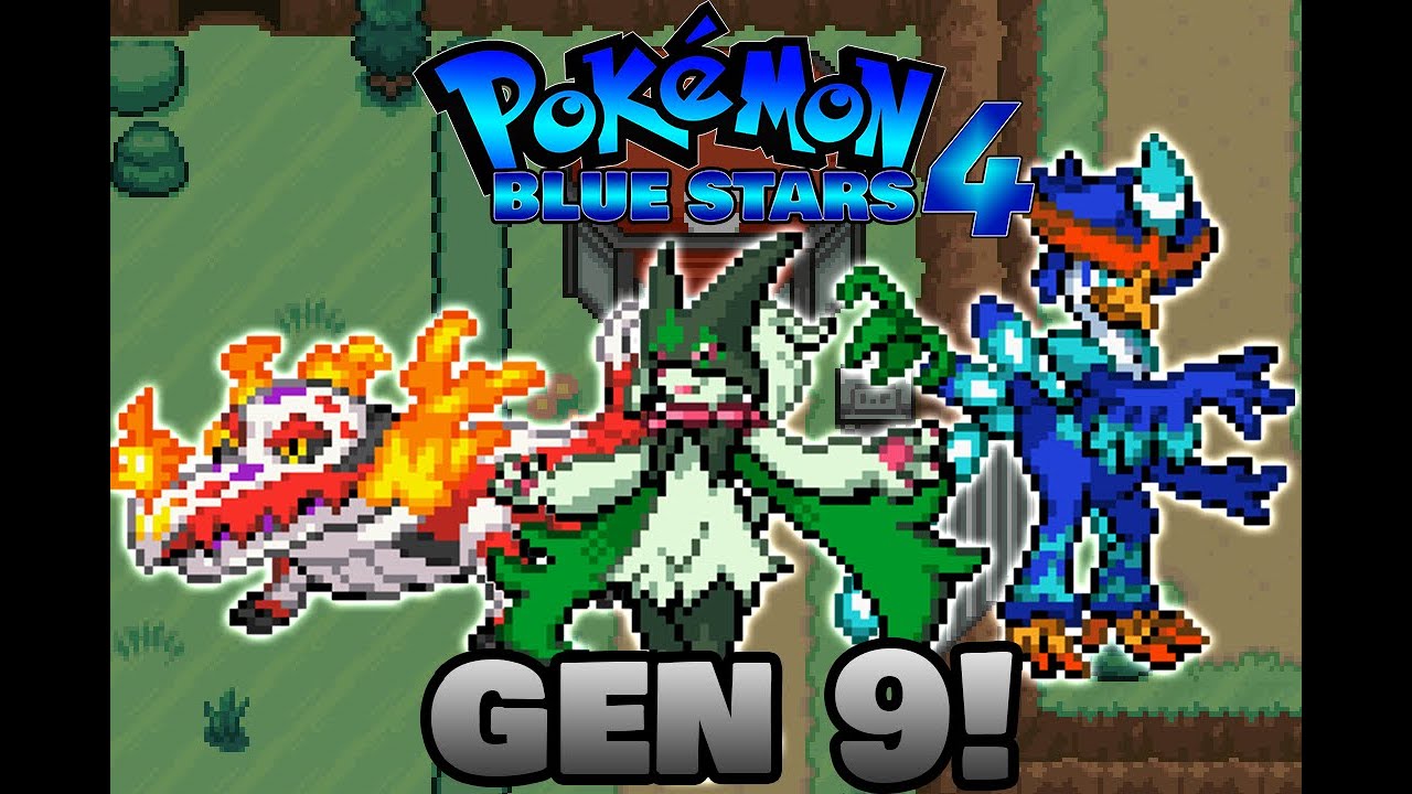 UPDATE! Gen9! Pokémon Blue Stars 4 - YouTube