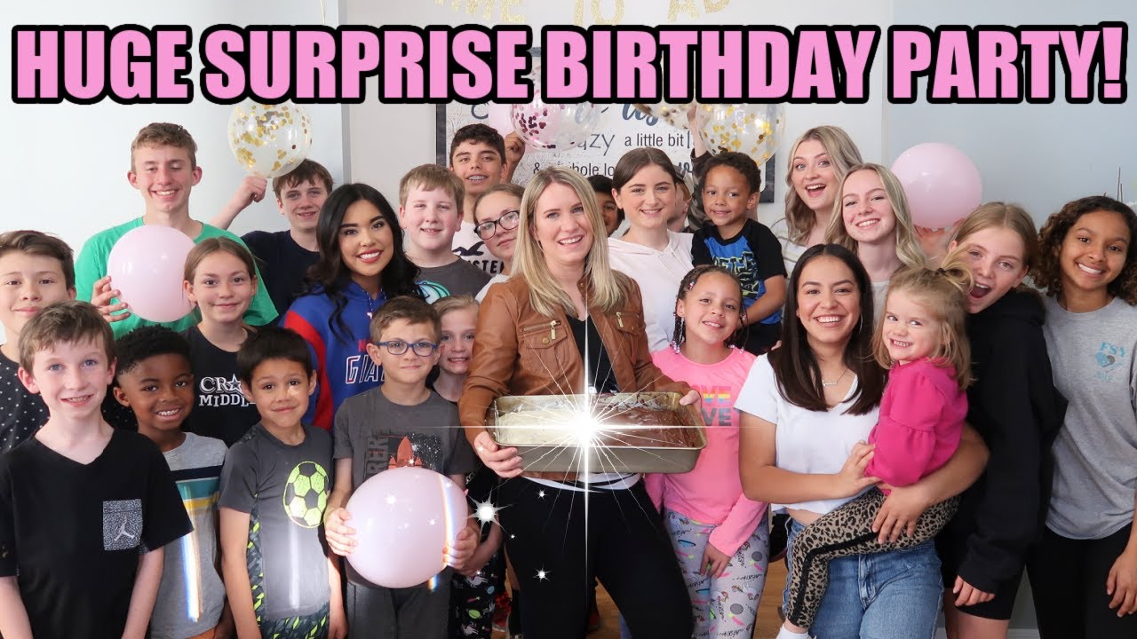 Surprise Birthday Party! | Crystal's Birthday Special - YouTube