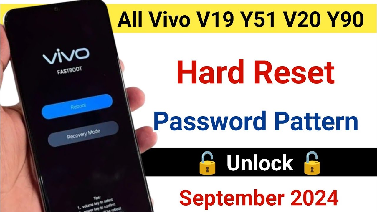 How To Vivo Pattern Unlock | Vivo Phone Ka Pin Password Kaise Tode ...