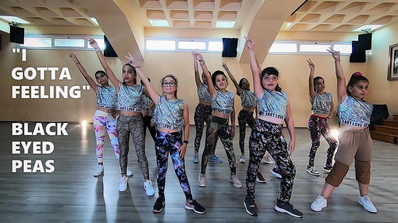 BLACK EYED PEAS - I GOTTA FEELNG - KIDS DANCE CHOREOGRAPHY BY ILANA ...