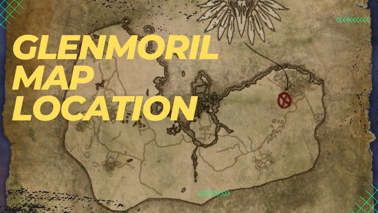 GLENMORIL WYRD MAP LOCATION STONEFALLS- ELDER SCROLLS ONLINE - YouTube