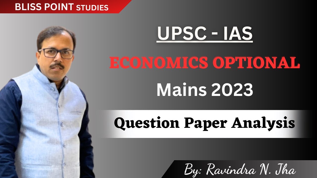 Economics Optional - IAS Mains 2023 || Question Paper Analysis - YouTube
