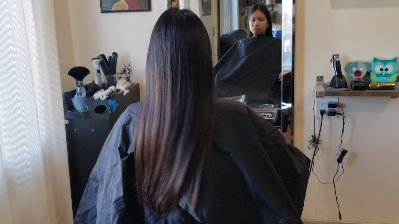 Eleez Beauty : Hair Cut Princess Elisha - YouTube