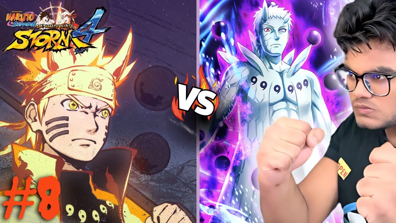 NARUTO VS OBITO EPIC FINAL FIGHT🔥[Naruto Ultimate Ninja Storm 4] Part 8 ...