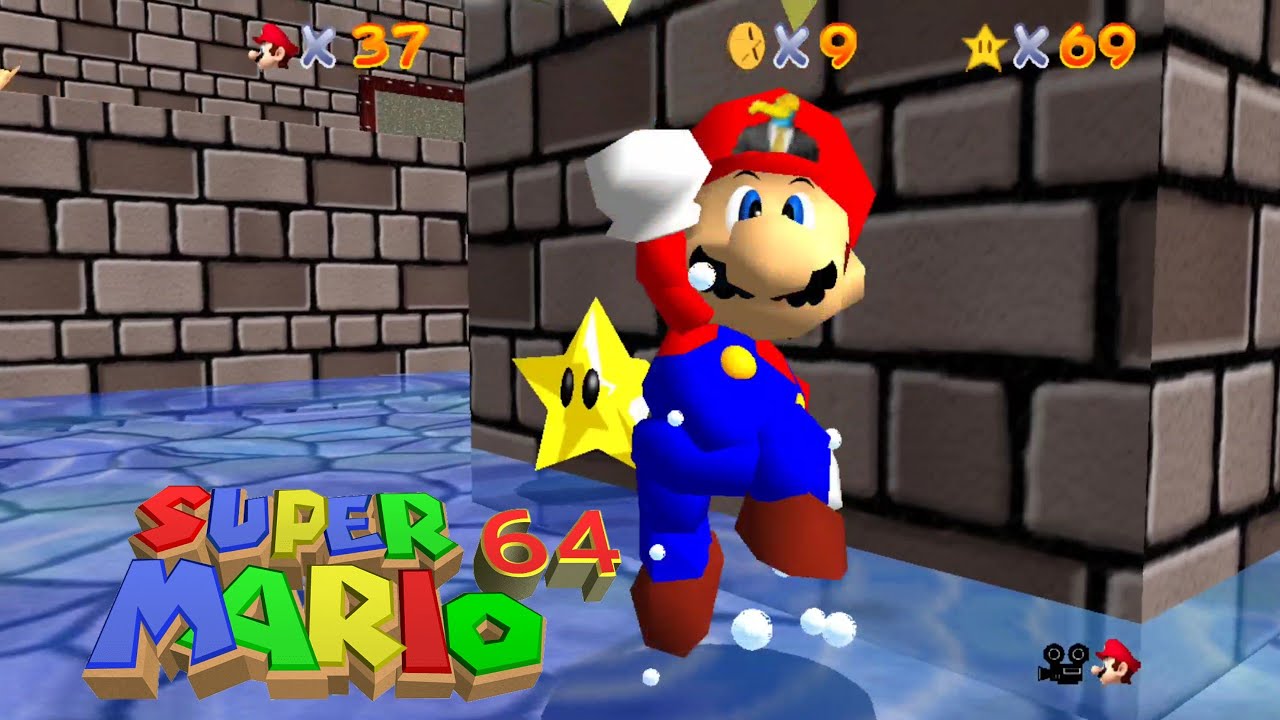 Super Mario 64 5 64 Levels Remixed HD Textures MollyMutt's Full Screen ...