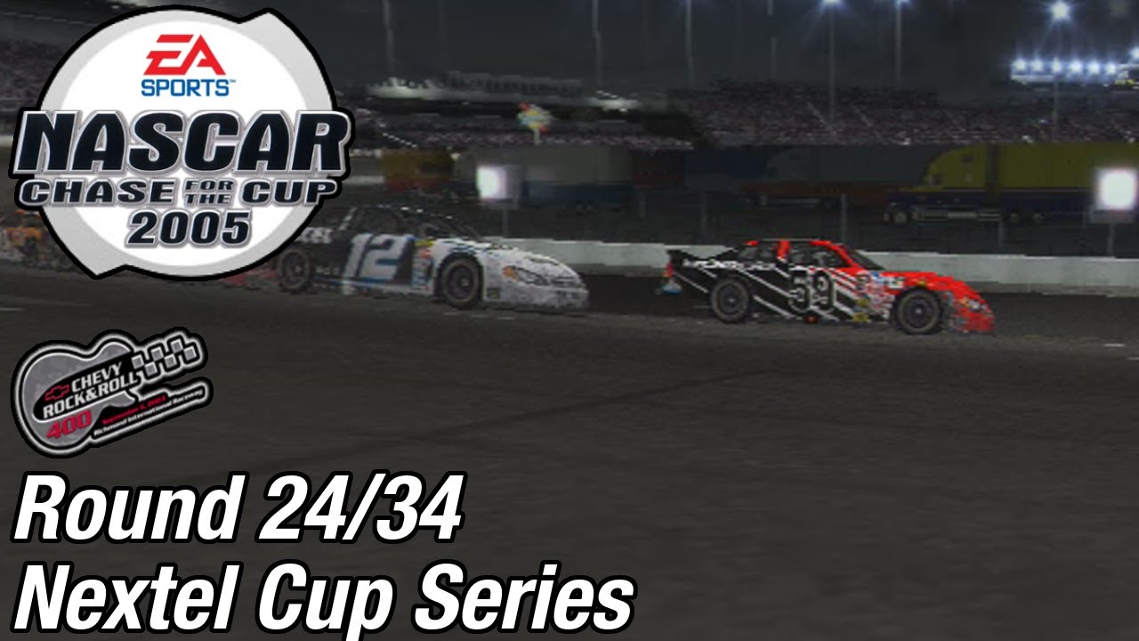 NASCAR 2005 (Xbox) - Chevy Rock & Roll 400 [Cup Rd 24/34] - YouTube
