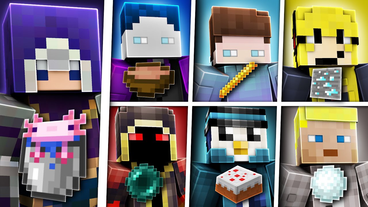 EXTREME Minecraft FORCE BATTLE @BastiGHG @papaplatte @CastCrafter @LetsHugo @Wichtiger ...