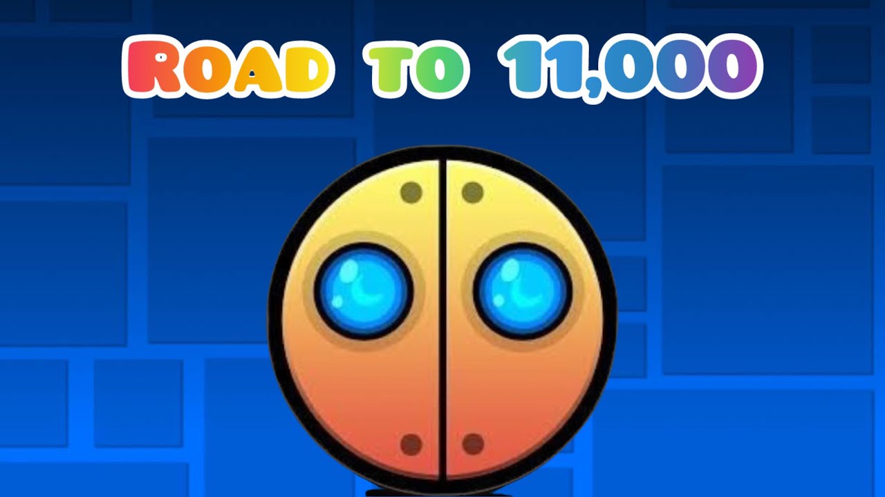 Geometry Dash - Road to 11,000 levels (Auto Levels, 91 Done!) - YouTube