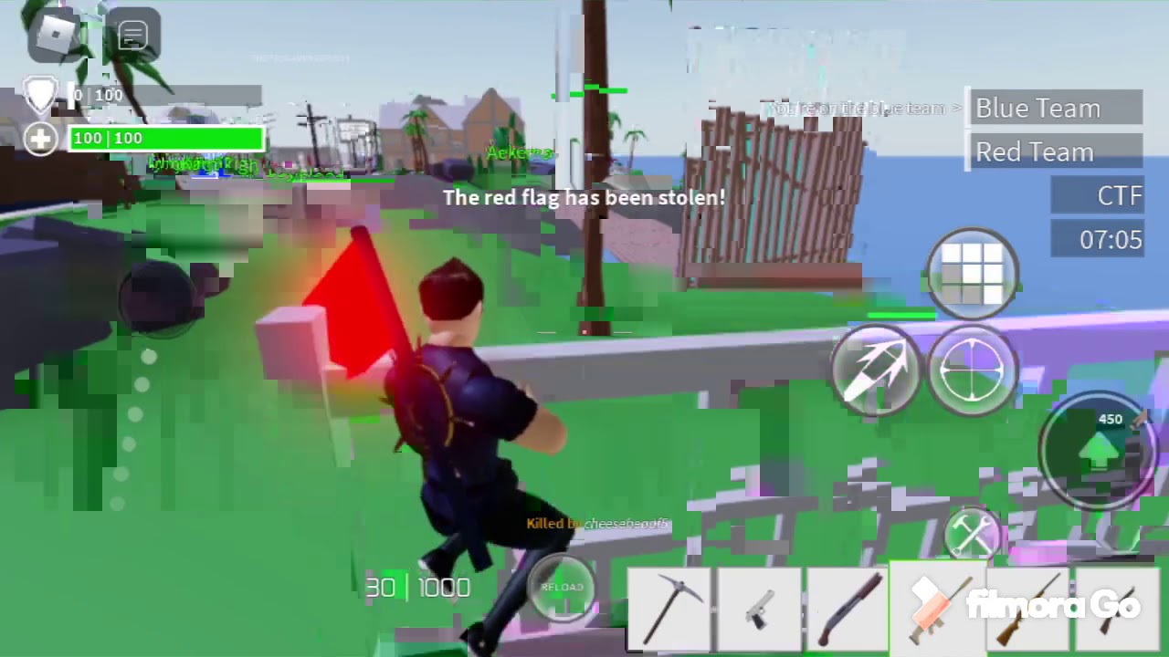 I play a game like fortnite in Roblox - YouTube