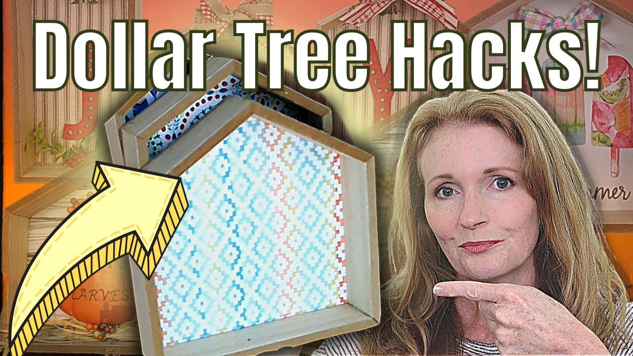 Dollar Tree DIY House Box Frame Hacks for AMAZING High End Home Decor ...