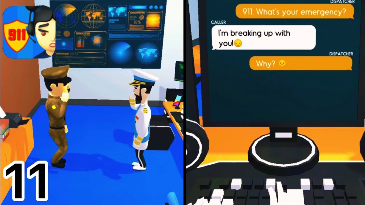 911 Emergency Dispatcher Game - Send the HELP needed NOW! Gameplay Day ...