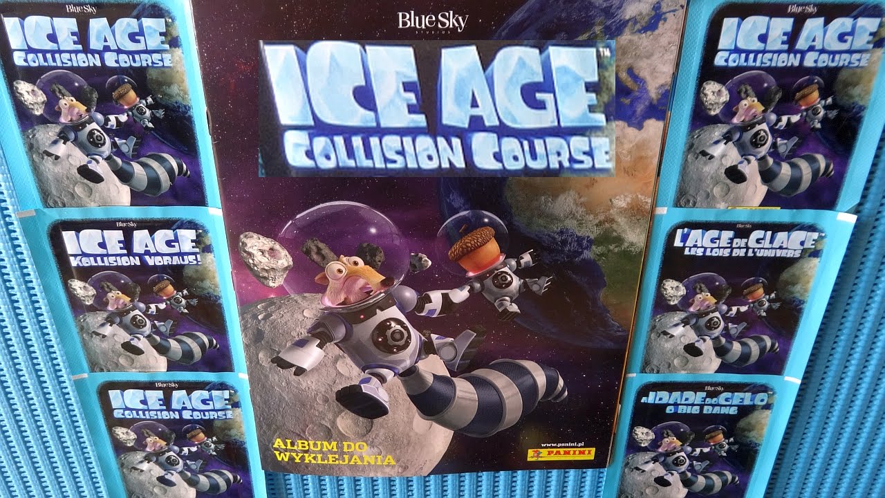 2016 Ice Age 5: Collision Course Movie Panini Mega Starter Set Sticker ...