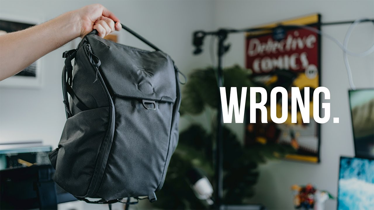 You're using this bag wrong. | Peak Design Everyday Backpack - YouTube