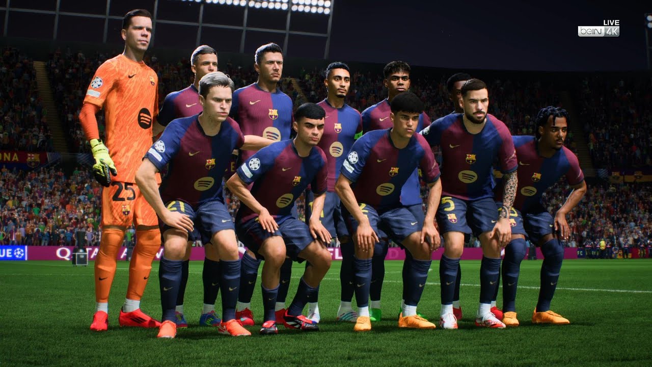 FC25 UCL BERSAMA BARCELONA! SIAP ANGKAT TROFI - YouTube