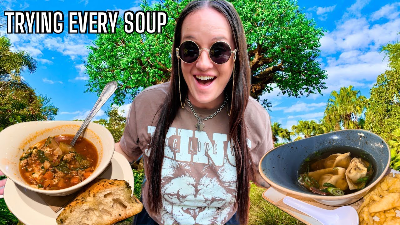 Trying EVERY Soup In Disney's Animal Kingdom - Yak & Yeti Vs ...