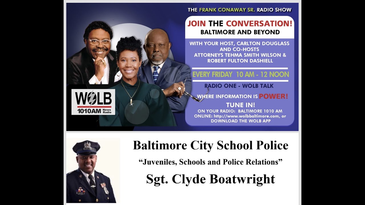 Sgt. Clyde Boatwright, Balto. City School Police (Oct 6, 2023 - Part 1 ...