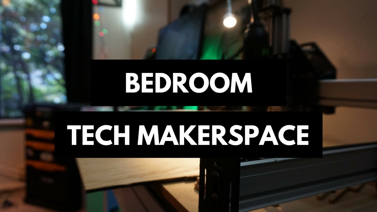 My Maker/Hacker Studio Workspace Walk-through - YouTube